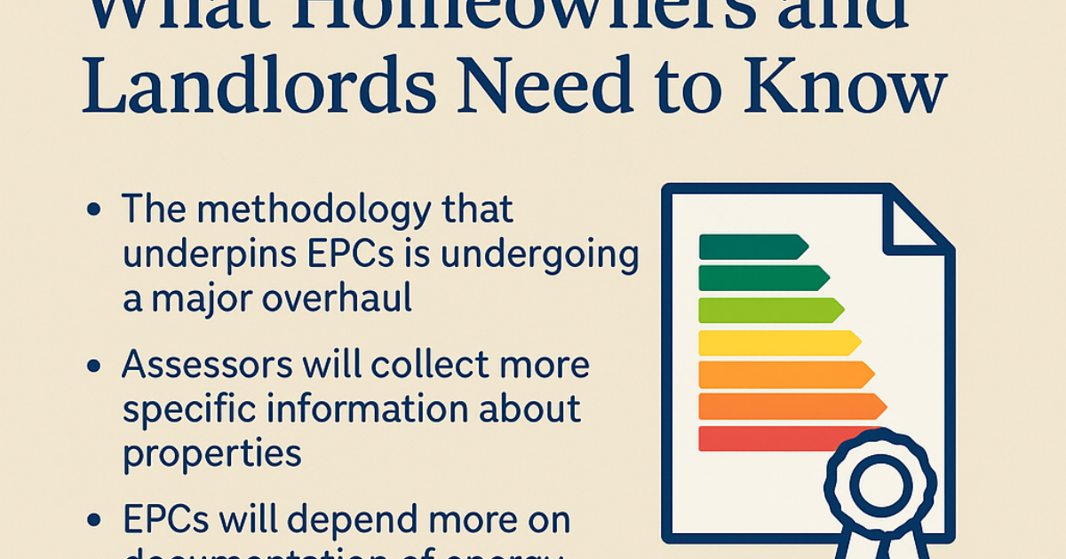 Boydens | A New Chapter for EPCs: What Homeowners and Landlords Need…