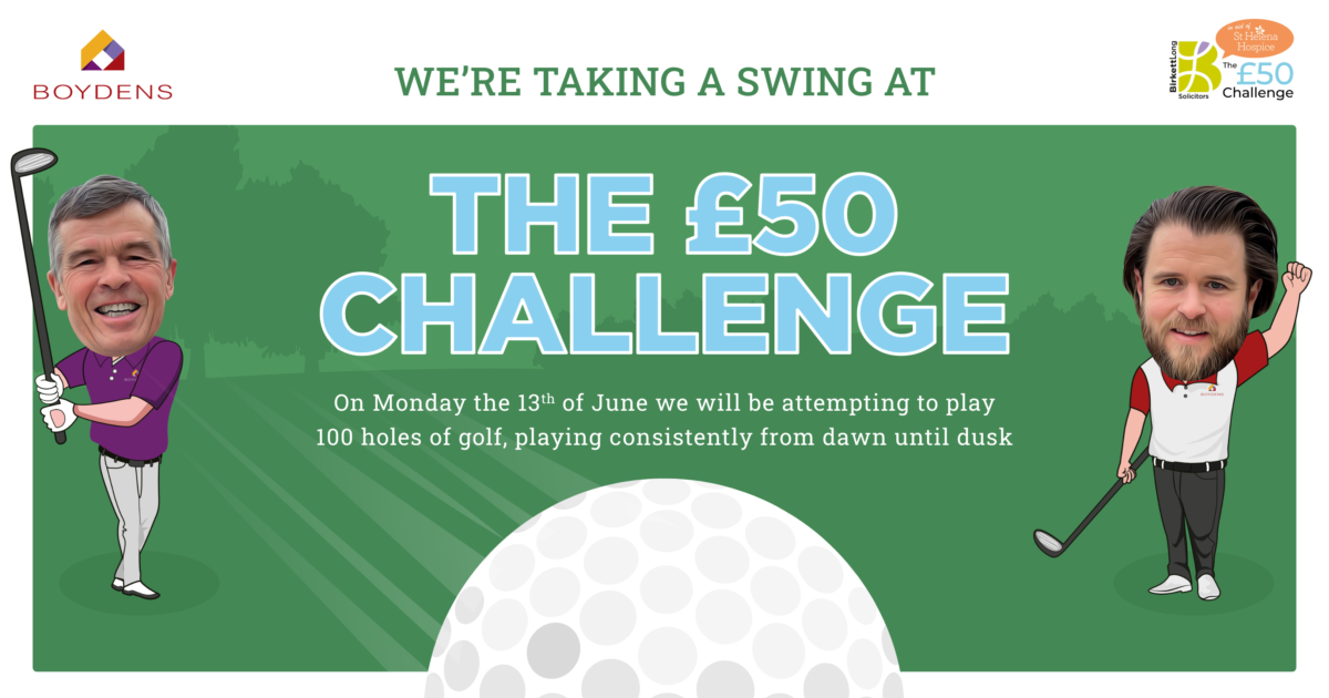 Boydens | Fore! David & Philip Boyden tee off